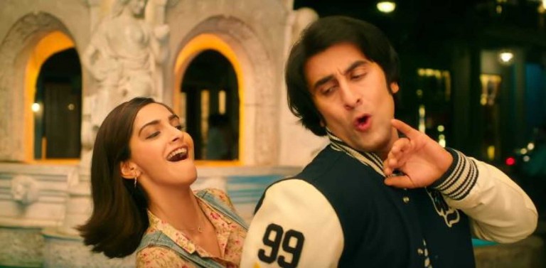 Sanju Song Badhiya Give Us The Perfect Charm Of The 80s