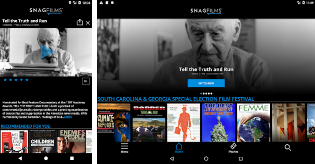 With Snagfilms You Can Watch Open Films Free For The Public