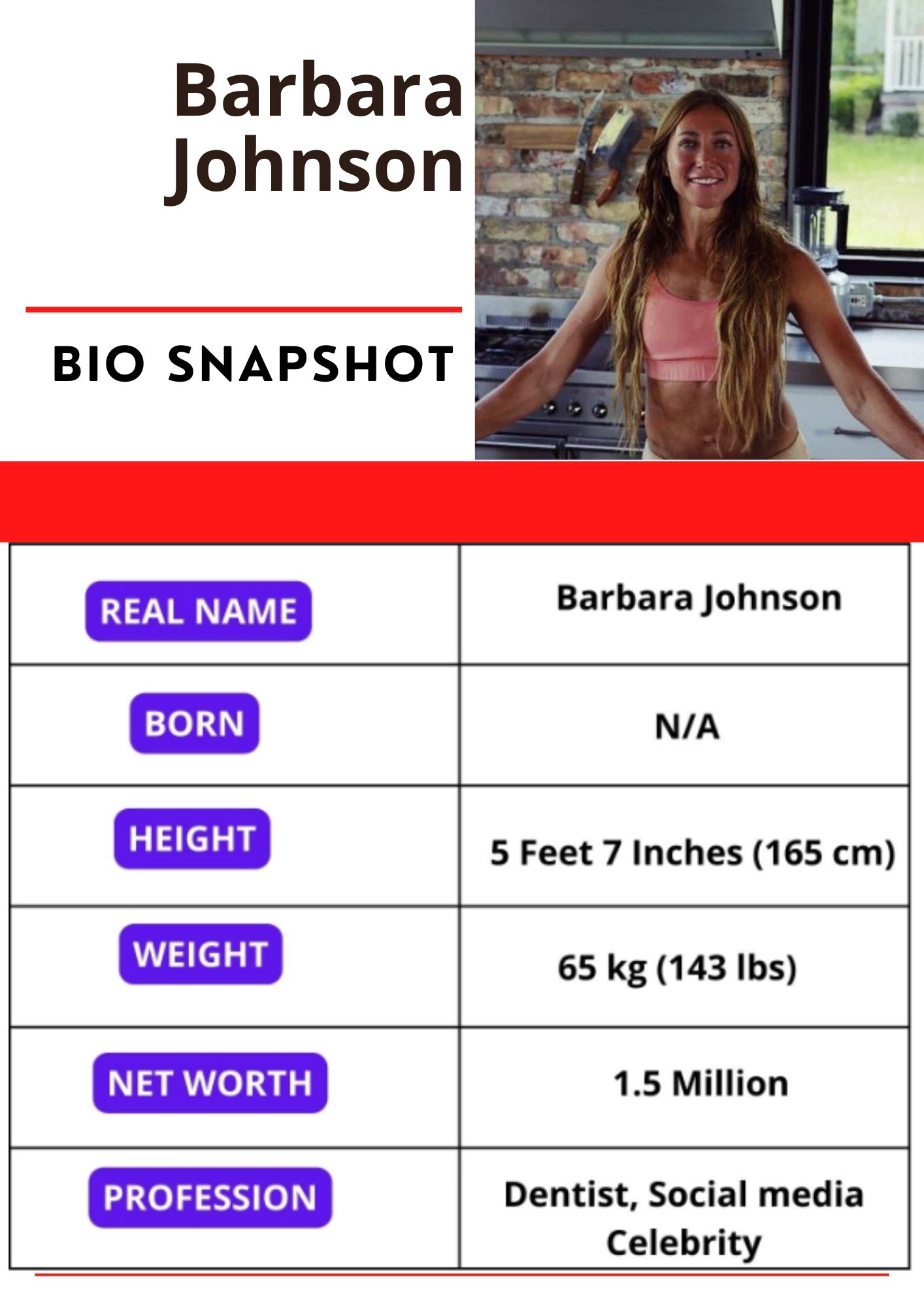 Barbara Johnson ( Liver Queen ) Bio 2024, Net Worth, Career, Family