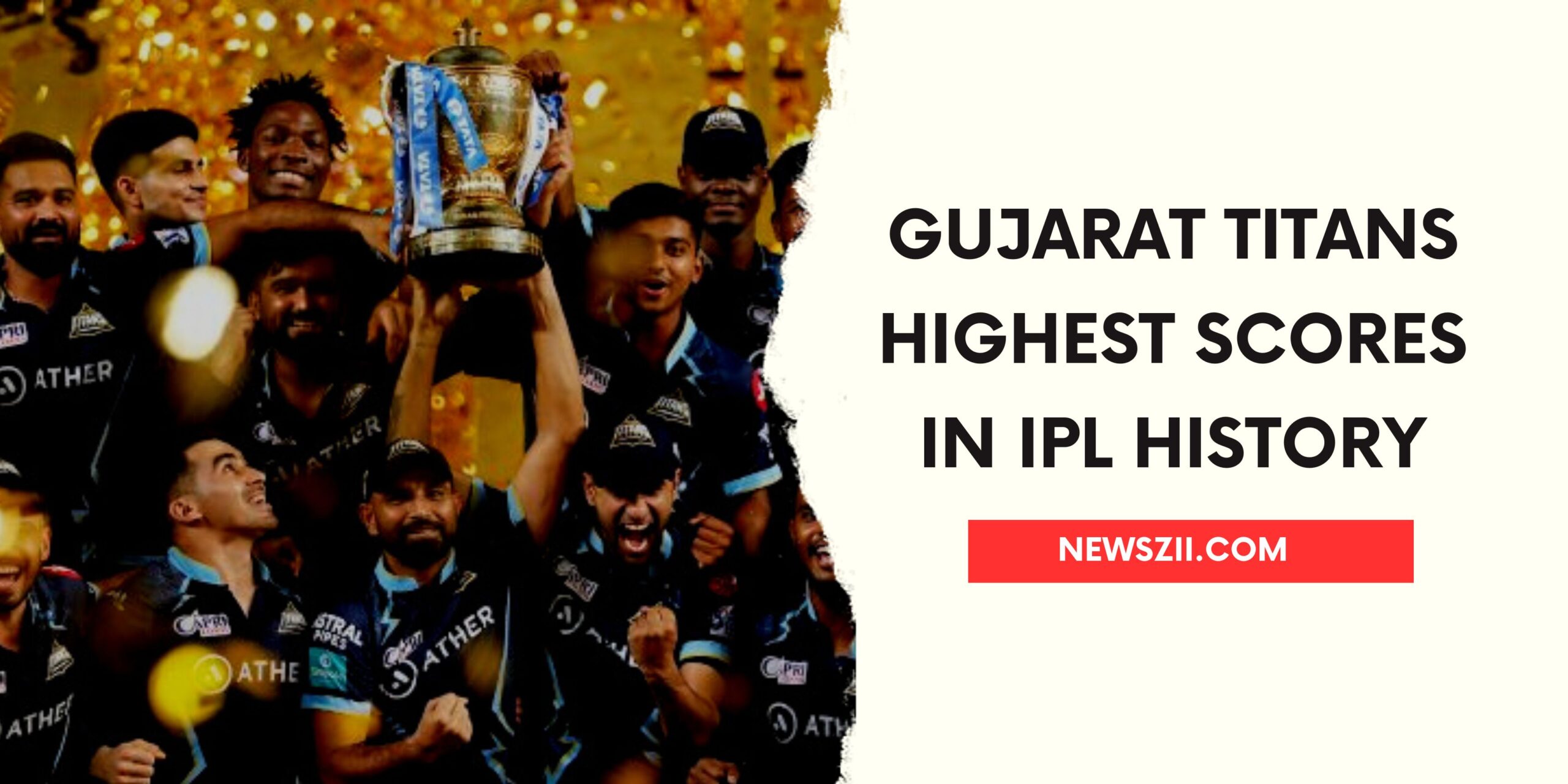 Top 10 GT Highest Scores In IPL History