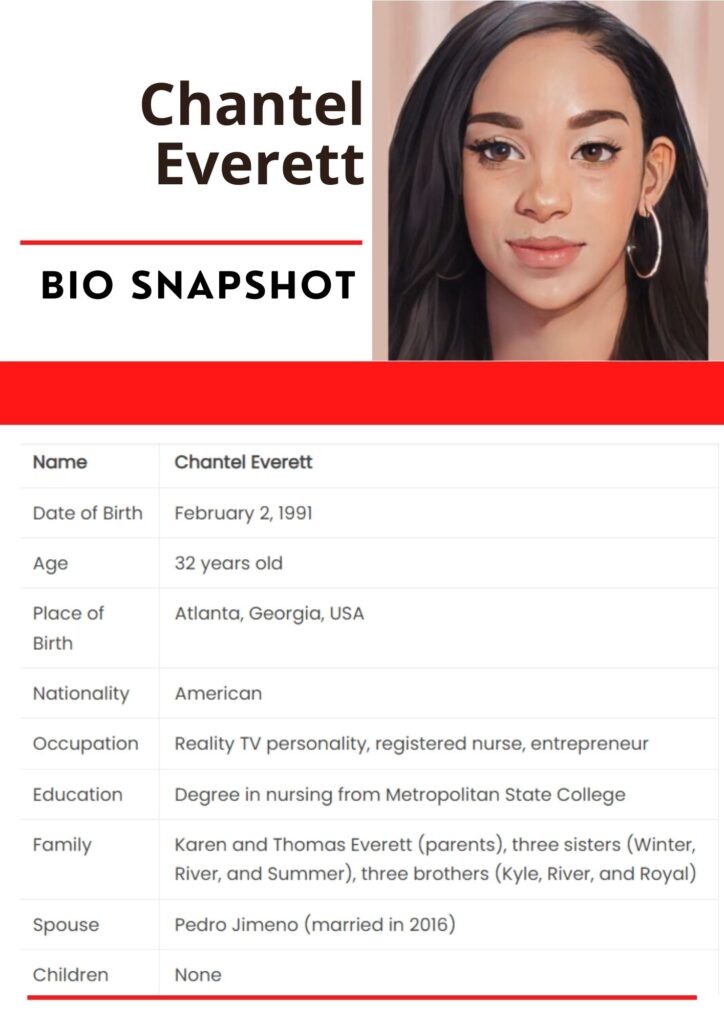 Chantel Everett Net Worth, Age, Height, Bio, Husband, And Children
