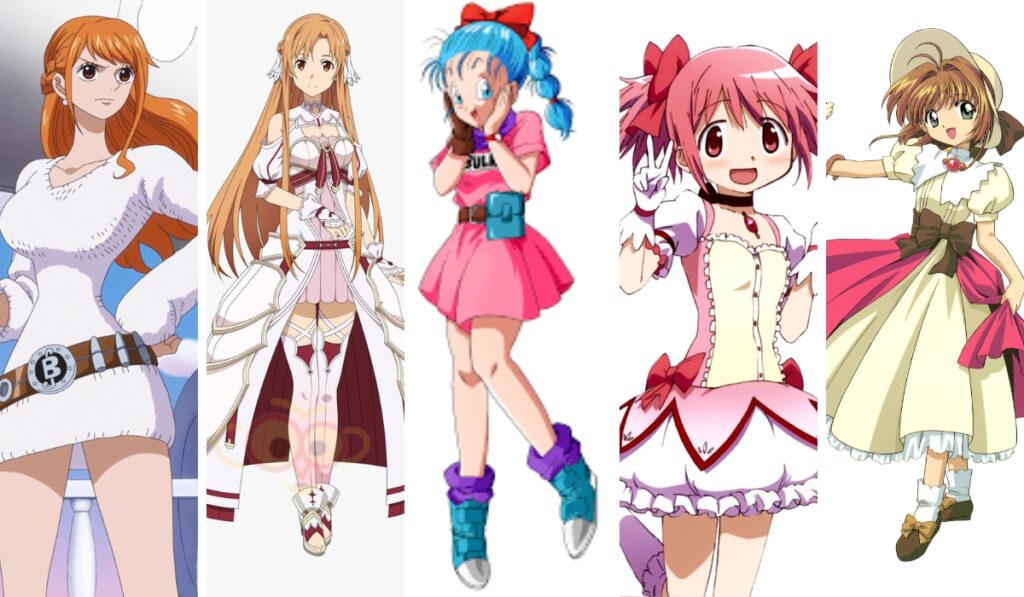 15 Most Popular Female Anime Characters