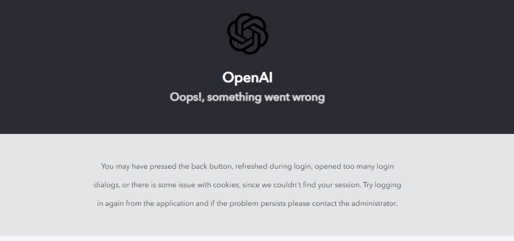 OpenAI ChatGPT Down: Users Report Login Loop And Errors