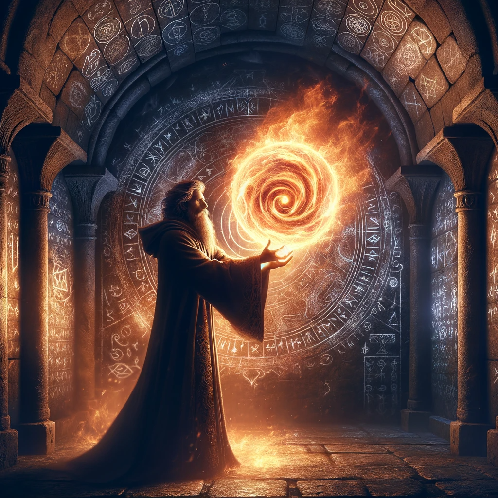 The Art Of Fireball Casting: Mastering The Incendio Fireball Magic Wand