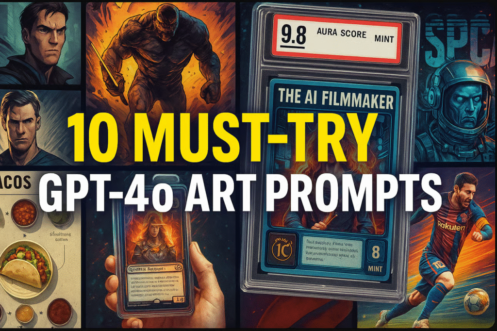 10 Best GPT-4o AI Art Prompts You Must Try Today