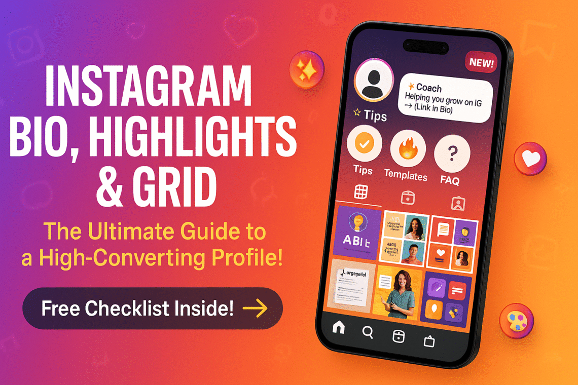 How to Build a High-Converting Instagram Profile: Bio, Highlights ...